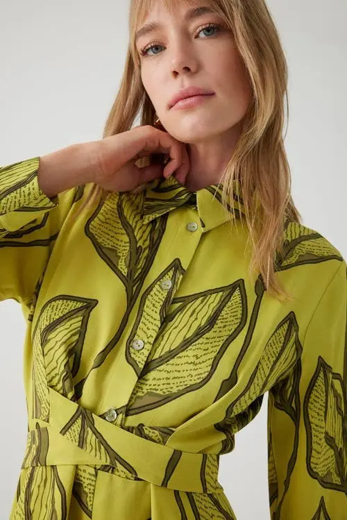 EXQUISE April Midi Shirt Dress