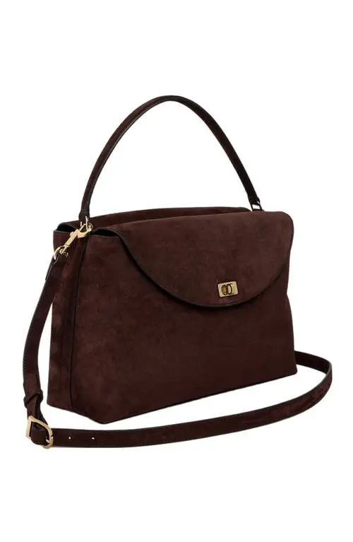 Sandro Suede Bag