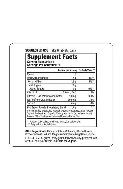 KYO-GREEN Greens Blend Energy