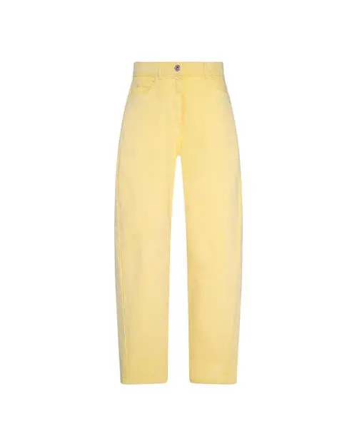 Another Tomorrow Denim Curved Pant