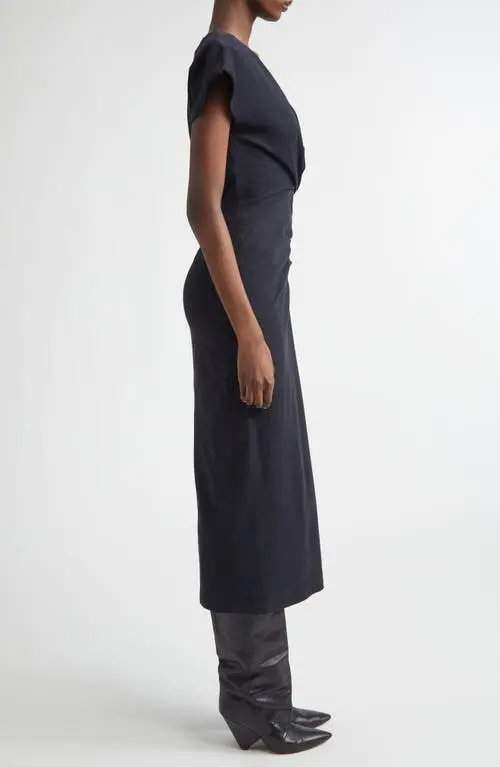 Isabel Marant Étoile Nadra Pleated Midi Dress