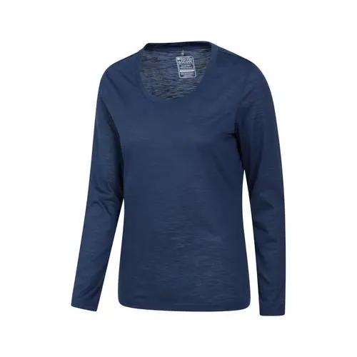 Mountain Warehouse Agra Slub Long-sleeved Top