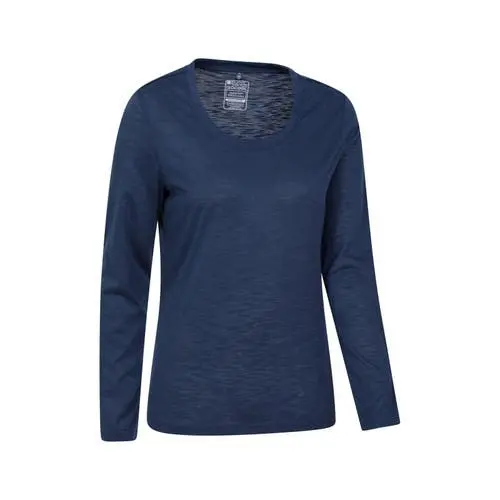 Mountain Warehouse Agra Slub Long-sleeved Top