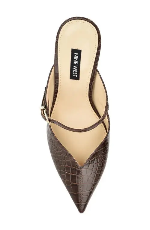 Nine West Paytonn Sandal - Medium Brown