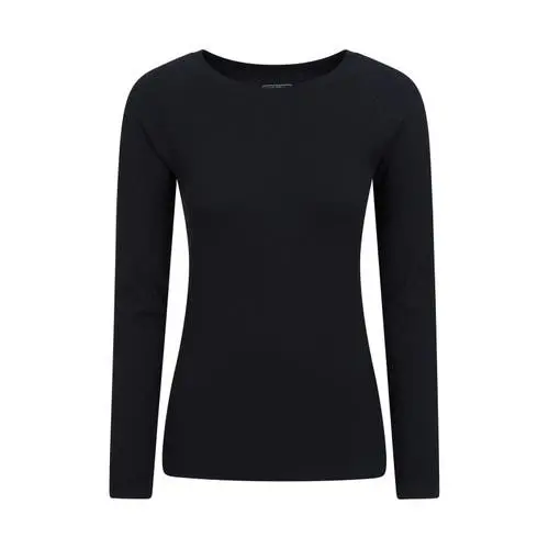 Mountain Warehouse Carmel Ribbed Seamless Thermal Top - Black