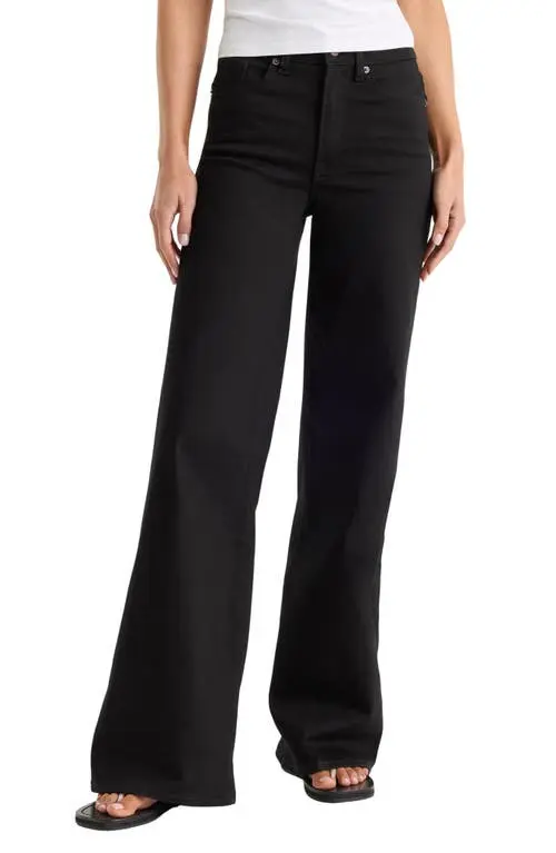 Good American Good Waist Never Fade High Waist Palazzo Jeans