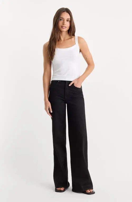 Good American Good Waist Never Fade High Waist Palazzo Jeans