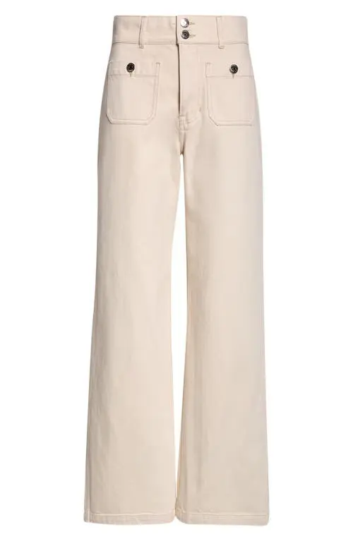 Veronica Beard Taylor Wide Leg Jeans