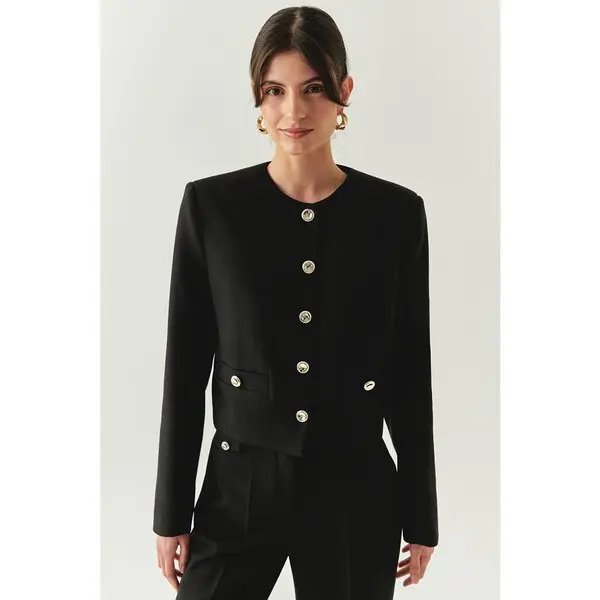 EXQUISE Marceline Jacket - Black