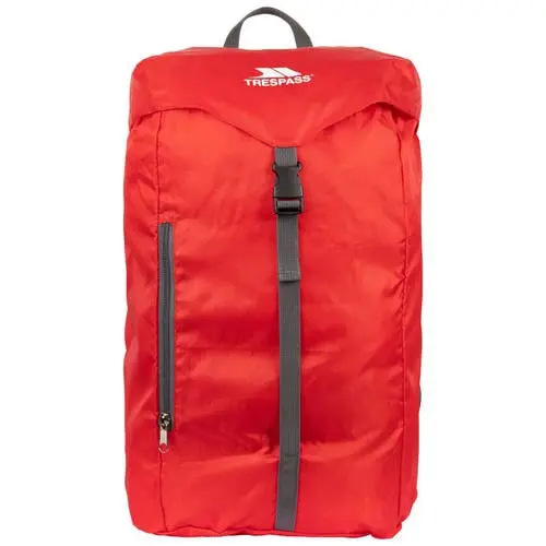 TRESPASS Venoy Packaway Rucksack - Red