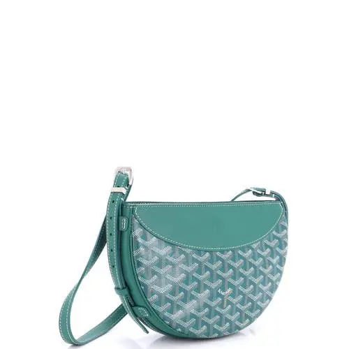 Goyard Hirondelle Shoulder Bag Coated Canvas And Leather