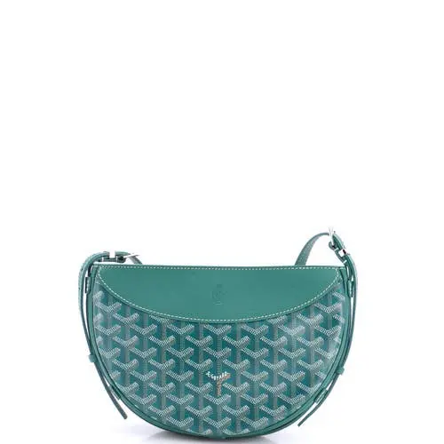 Goyard Hirondelle Shoulder Bag Coated Canvas And Leather