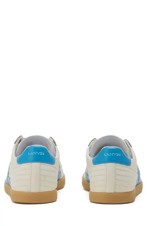 LANVIN Glen 2.0 Sneakers In Nylon - White/blue