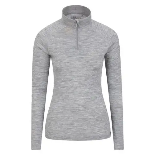 Mountain Warehouse Merino Wool Zip Neck Thermal Top