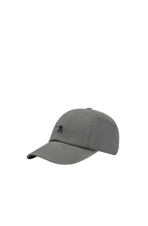 SCALPERS Embroidered Skull Baseball Cap - Lightblue