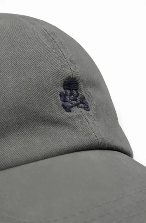 SCALPERS Embroidered Skull Baseball Cap