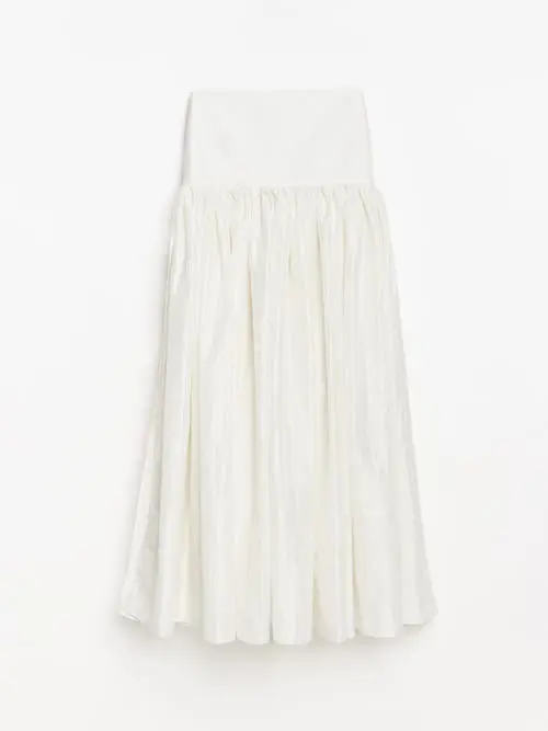 ALAS Maxi Bridal Taffeta Skirt