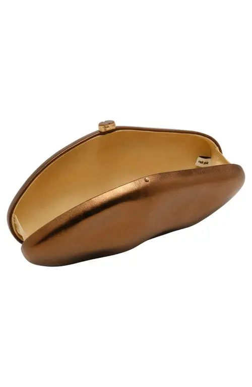 Cult Gaia The Caldera Leather Clutch