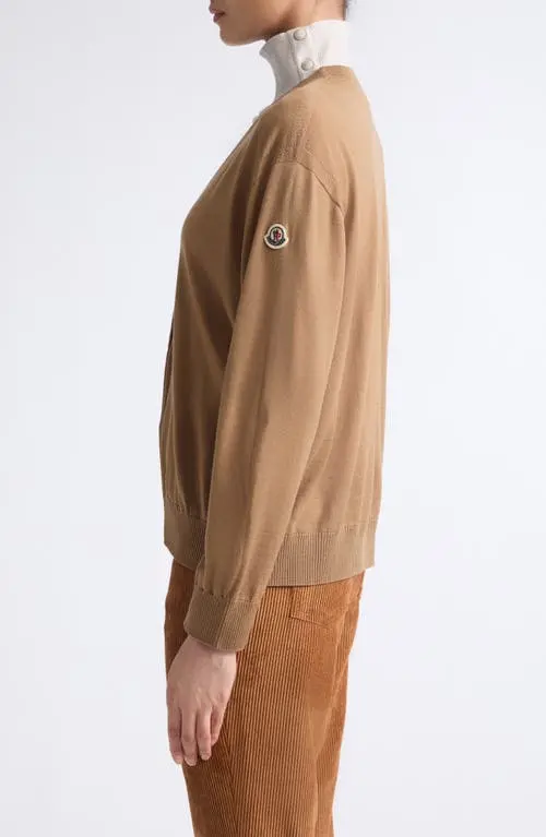 Moncler Virgin Wool Cardigan
