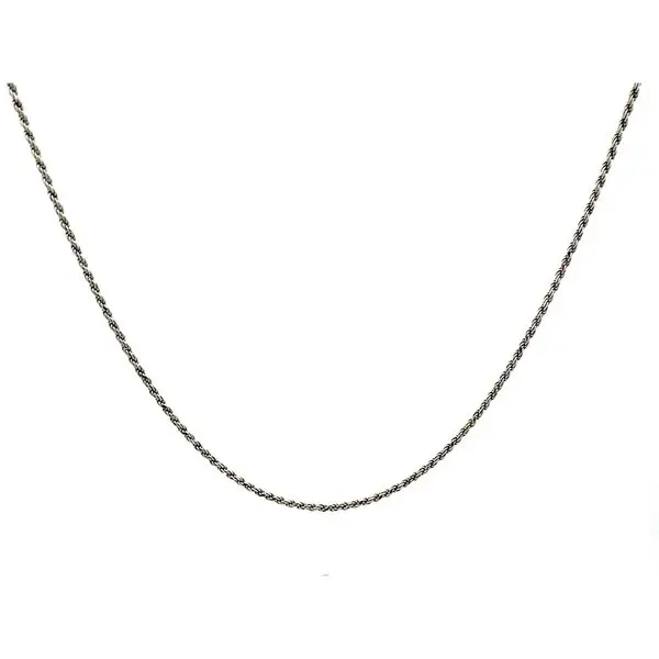 ANCONA JEWELRY Sterling Rope Chain Necklace, -inch - Silver