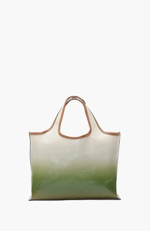 3.1 Phillip Lim Ombre Coated Canvas Mini Market Tote