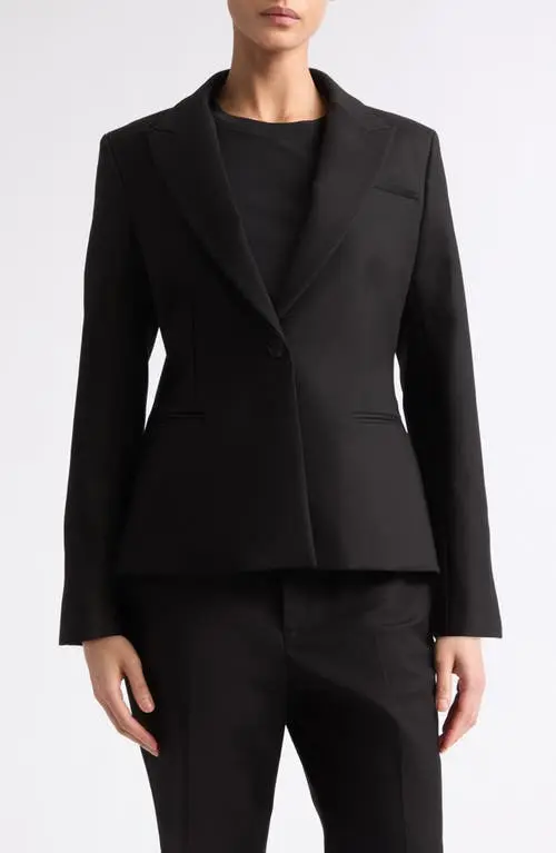 Partow Kenmare Cotton Blazer - Black