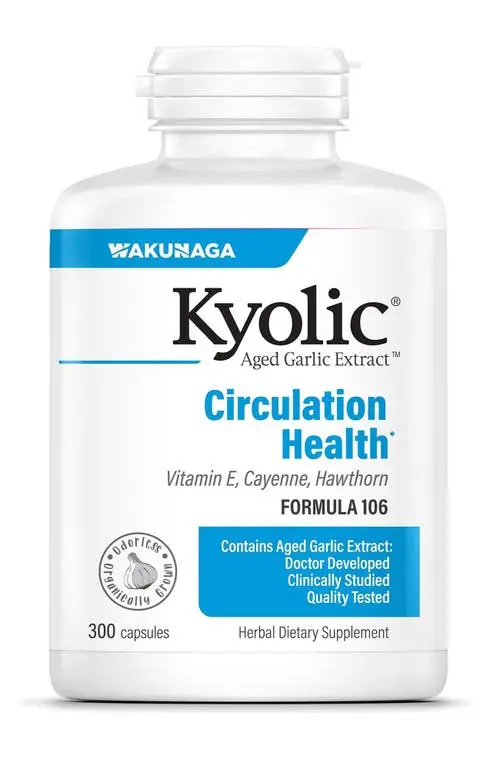 KYOLIC Aged Garlic Extract Formula 106, Circulation Health