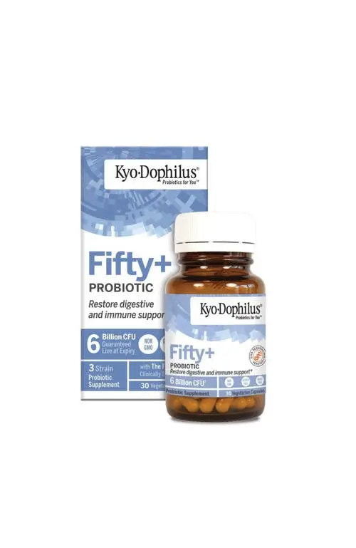 KYO-DOPHILUS Fifty+ Probiotic, Restore Digestive And Immune Support