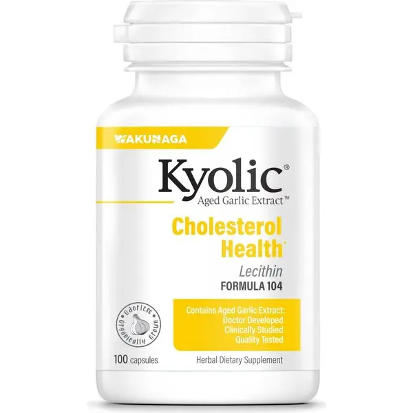 KYOLIC Aged Garlic Extract Formula 104, Cholesterol Health - None