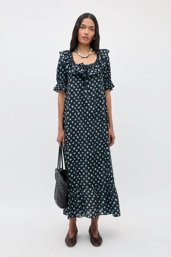Rixo Aprilia Seville Floral Maxi Dress