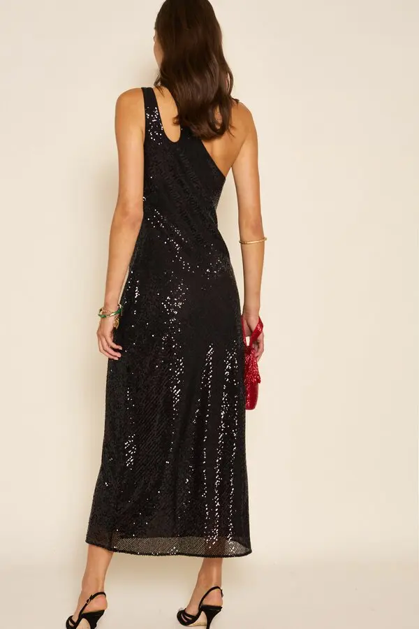 Rixo Avena Sequin Sequin Maxi Dress Regular
