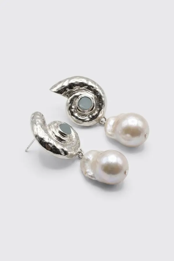 Rixo Cali Earrings With Pearl