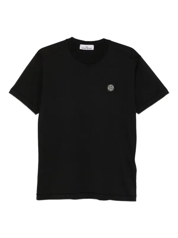 Stone Island Logo Cotton T-shirt