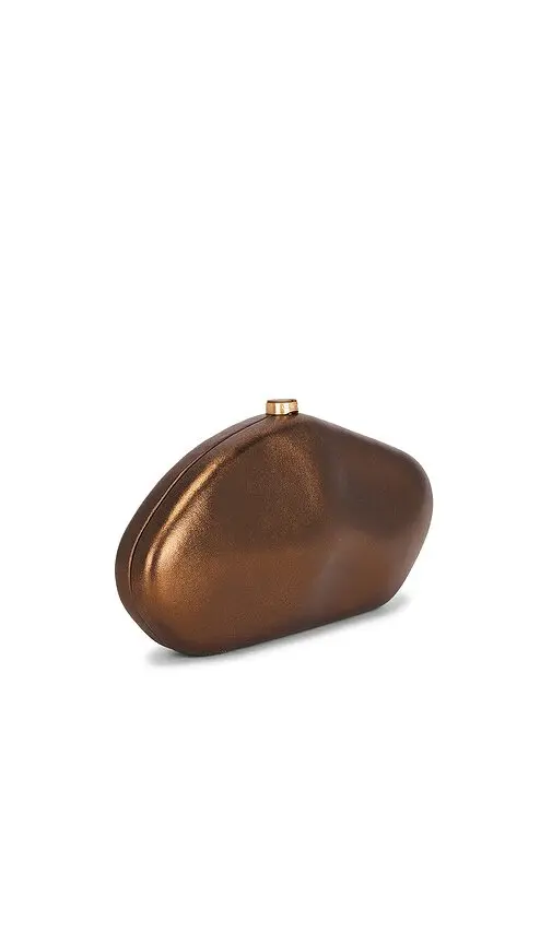Cult Gaia The Caldera Clutch In Metallic