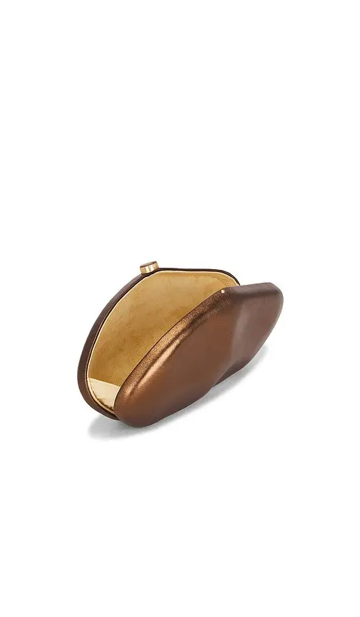 Cult Gaia The Caldera Clutch In Metallic