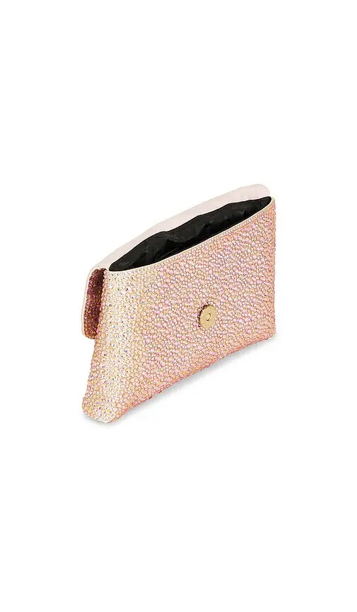 OLGA BERG Hattie Crystal Embellished Shoulder Bag