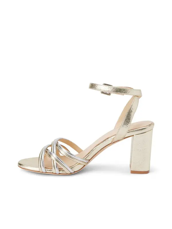 L'Agence Acelynn Block-heel Sandal