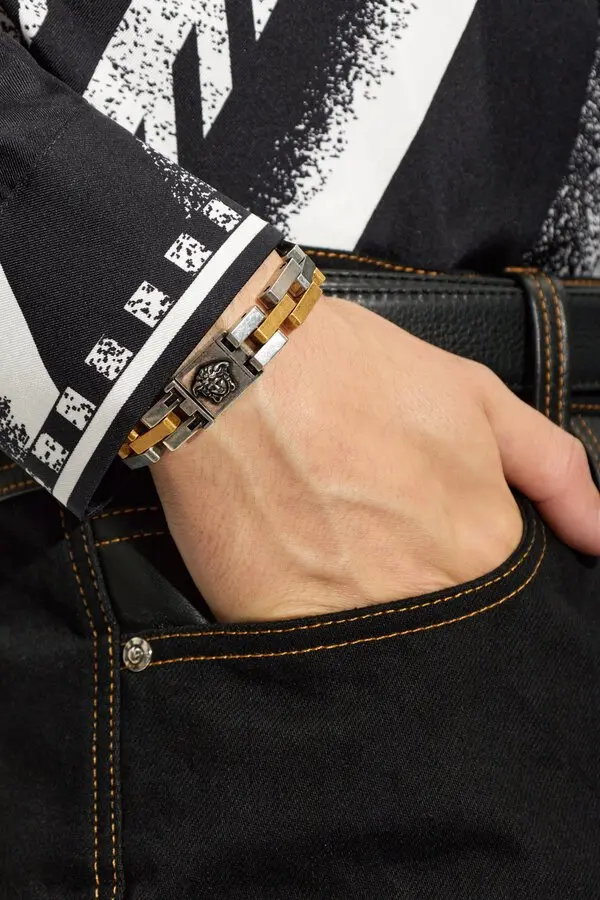 Versace Bracelet With Medusa Head