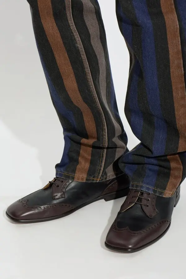 Versace Mick’ Leather Shoes