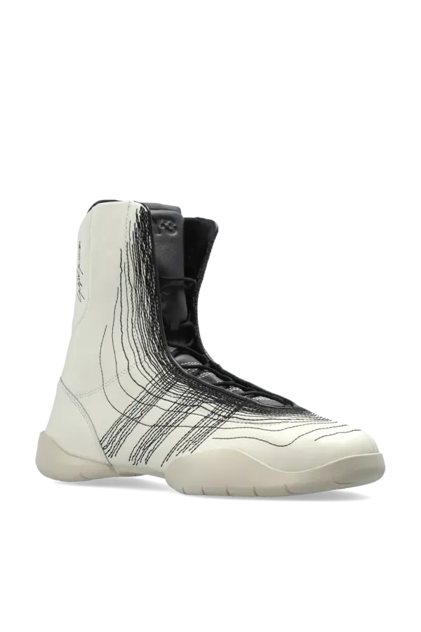 Y3 Regu Embriodery Hi" Shoes