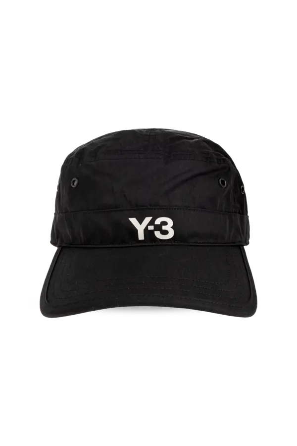 Y3 Logo Baseball Cap - Black