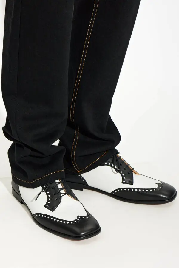 Versace Mick’ Leather Shoes