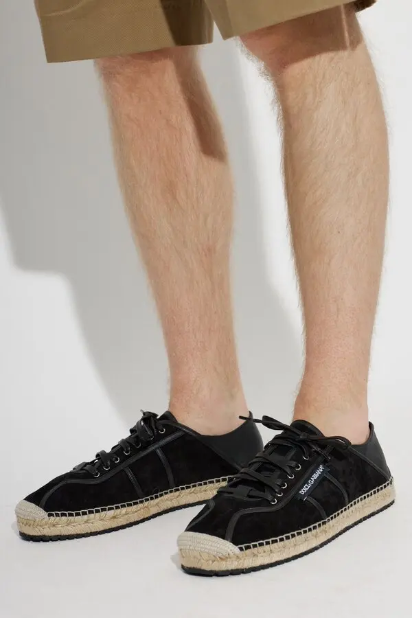 Dolce & Gabbana Leather Espadrilles