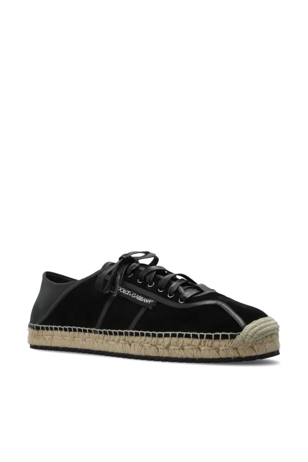 Dolce & Gabbana Leather Espadrilles