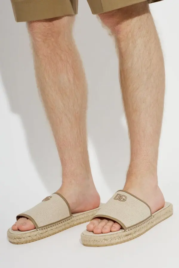Dolce & Gabbana Slides With Logo