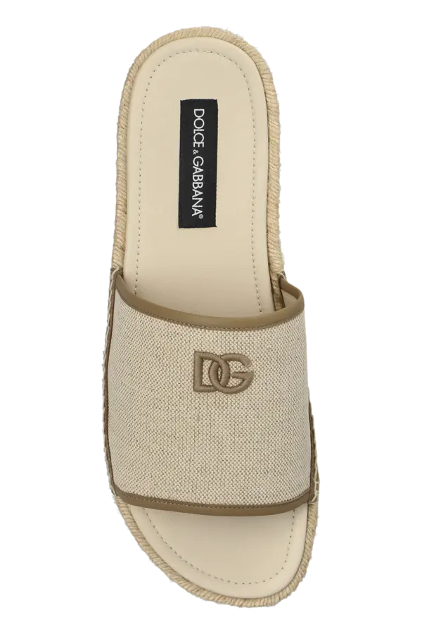 Dolce & Gabbana Slides With Logo