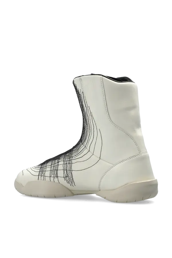 Y3 Regu Embroidery Hi Sneakers
