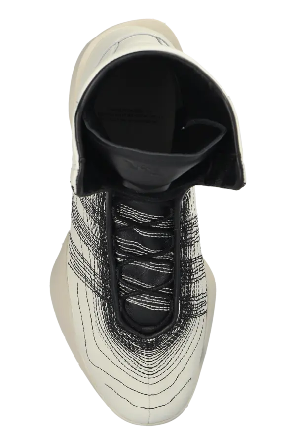 Y3 Regu Embroidery Hi Sneakers