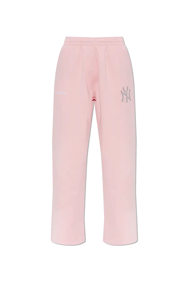 SPORTY & RICH X New York Yankees Sweatpants - Pink