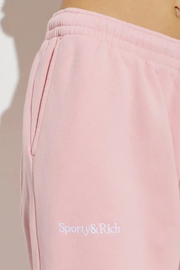 SPORTY & RICH X New York Yankees Sweatpants - Pink